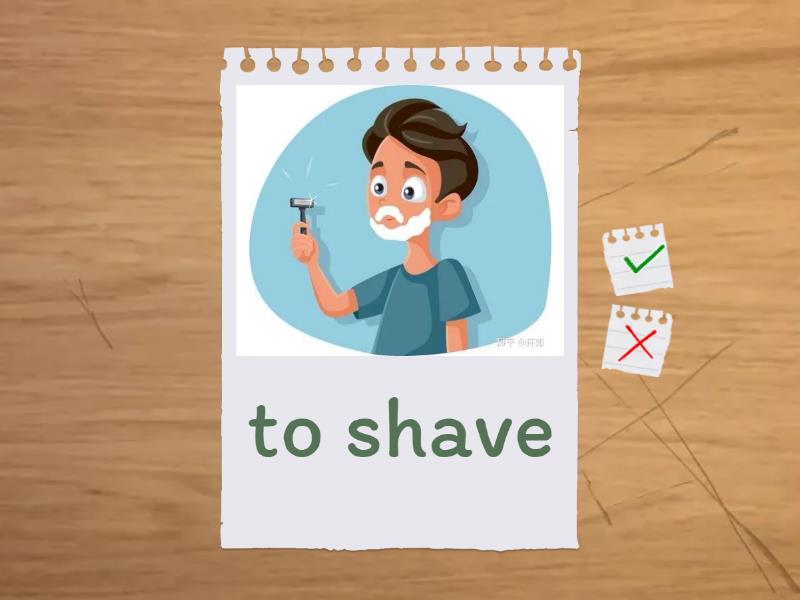 Verbos reflexivos - Flash cards