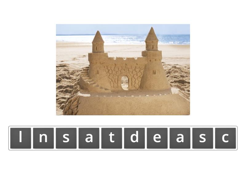 F&F 1 Unit 15 At the beach - Anagram