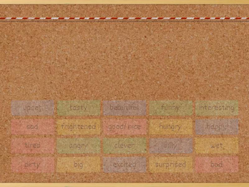 EF Int. 2B. Scale and limit adjectives - Find the match