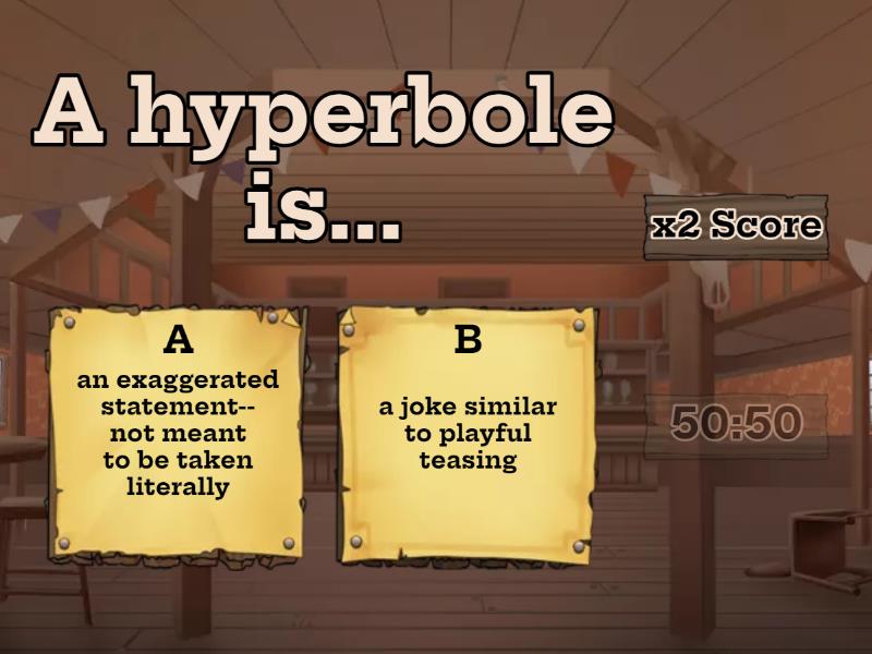 HYPERBOLE - Gameshow quiz