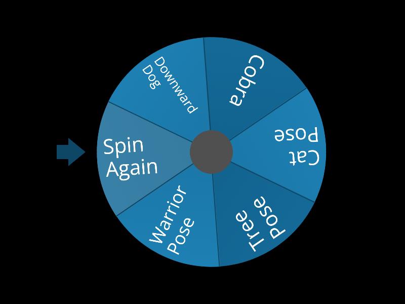 Yoga Wheel - Spin the wheel