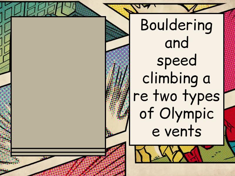 OLYMPICS SENTENCES - Speaking cards