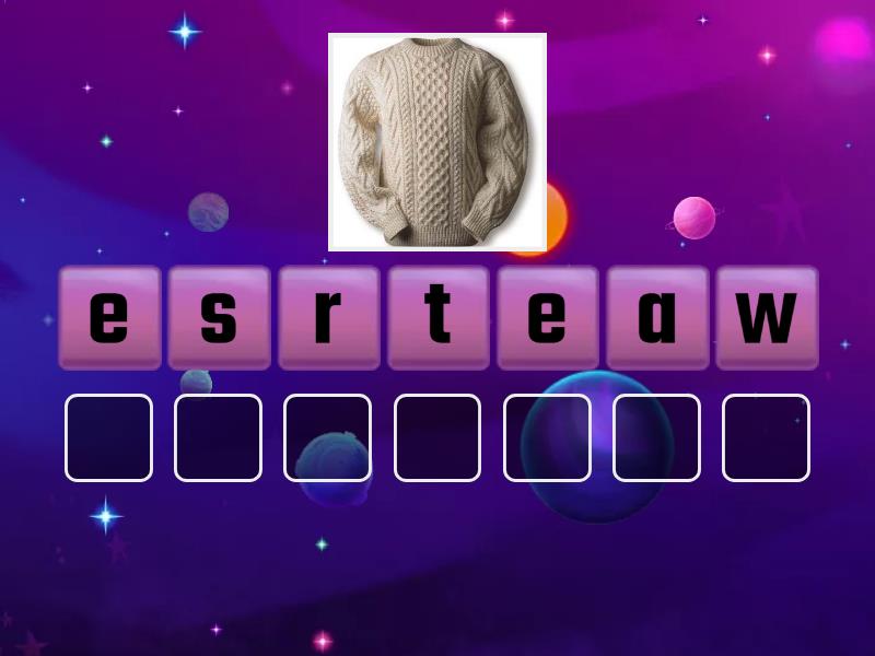 Connect plus unit 7 - Anagram