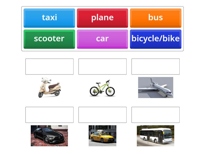 Transportation - Match up