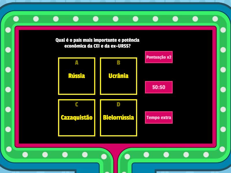 Rússia - Gameshow quiz