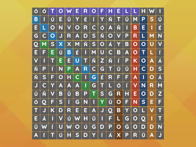 Sopa de letras de Roblox - Carian perkataan