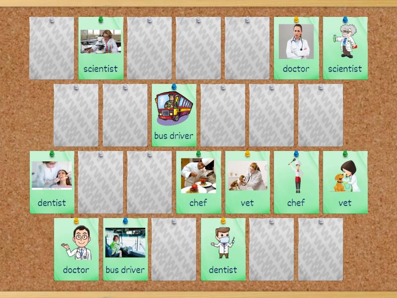 Jobs - Matching pairs