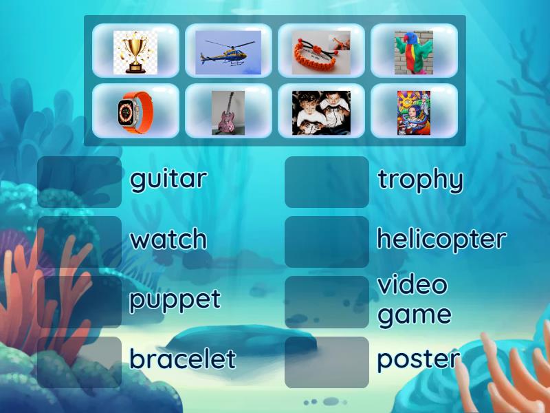 Beehive 2. My things. Unit 4 - Match up