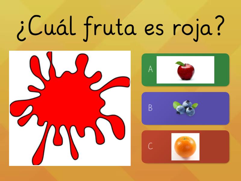 Identifica el color rojo - Quiz