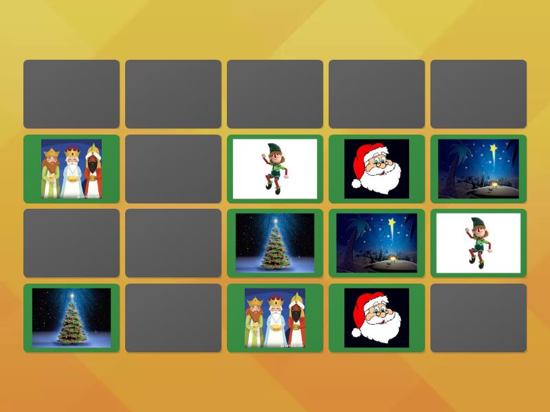 MEMORICE NAVIDAD - Matching pairs