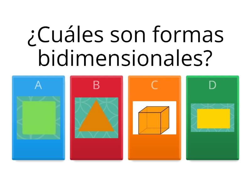 FIGURAS BIDIMENSIONALES - Questionário