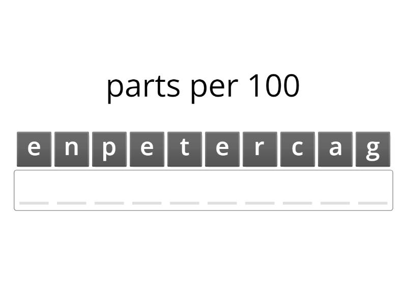 math words - Anagram