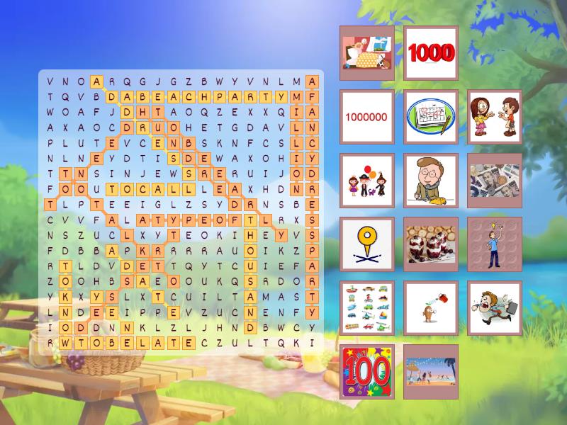 Level 4 Unit 4 lesson 4 - Sopa de letras