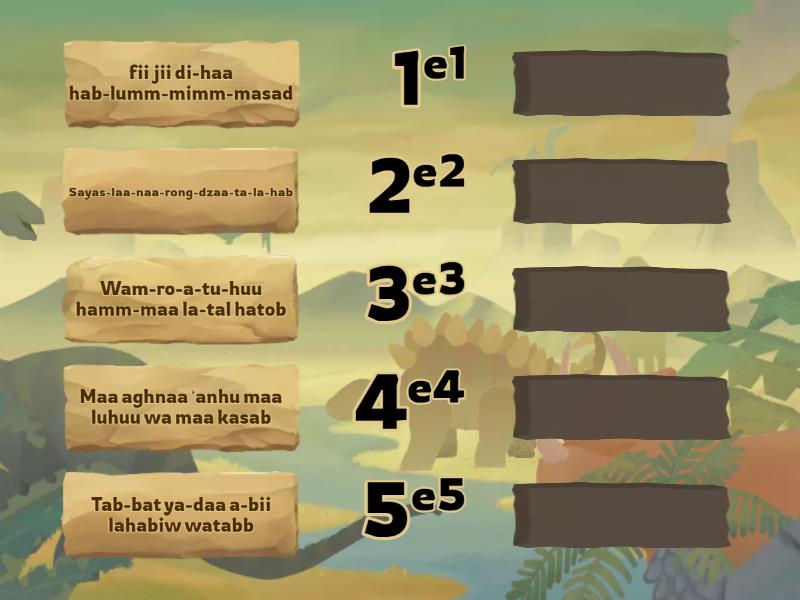 urutan surah al lahab - Rank order