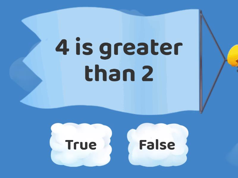 CLIL Maths Comparing Numbers 2 - True or false
