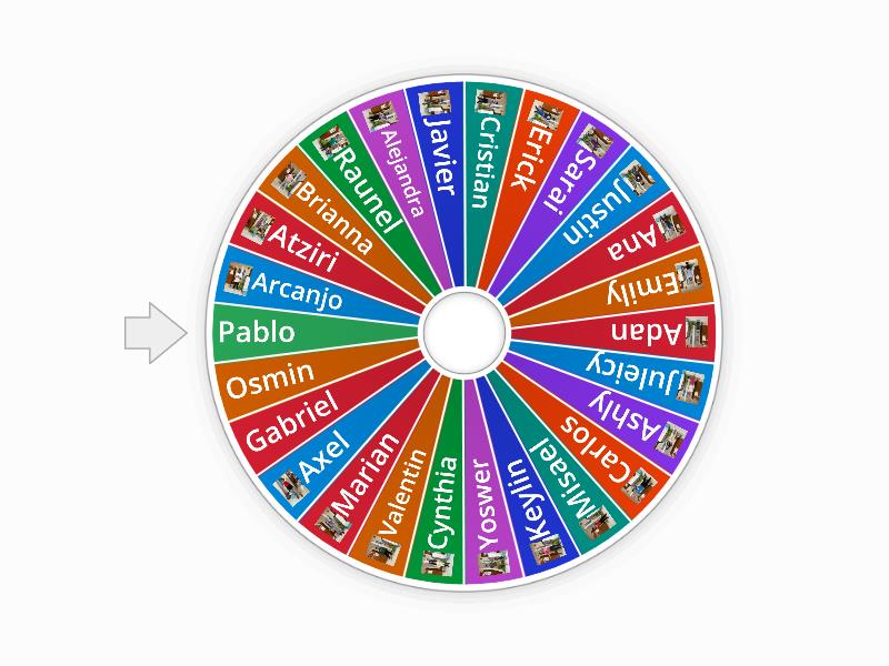 3 grade wheel - Spin the wheel