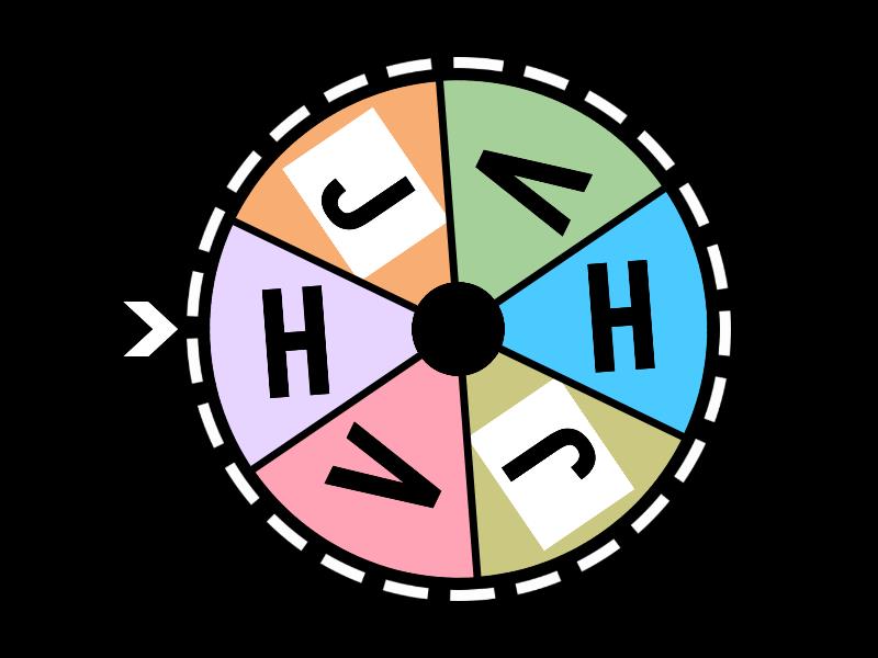 V J H - Spin the wheel