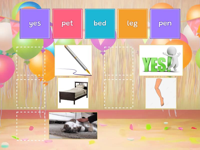 phonics cvc e - Match up