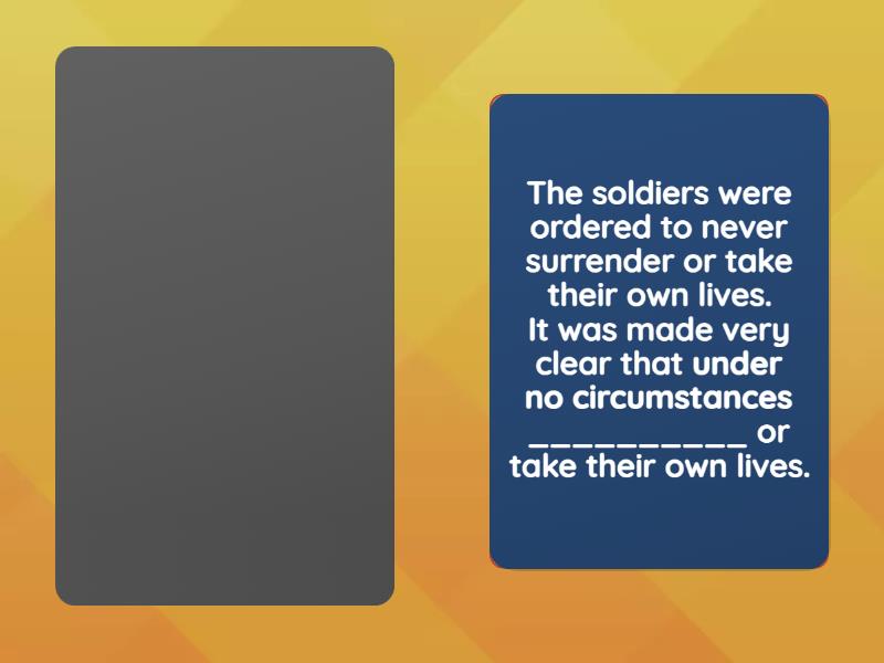 Outcomes A, Unit 12, Dramatic Inversion - Speaking cards