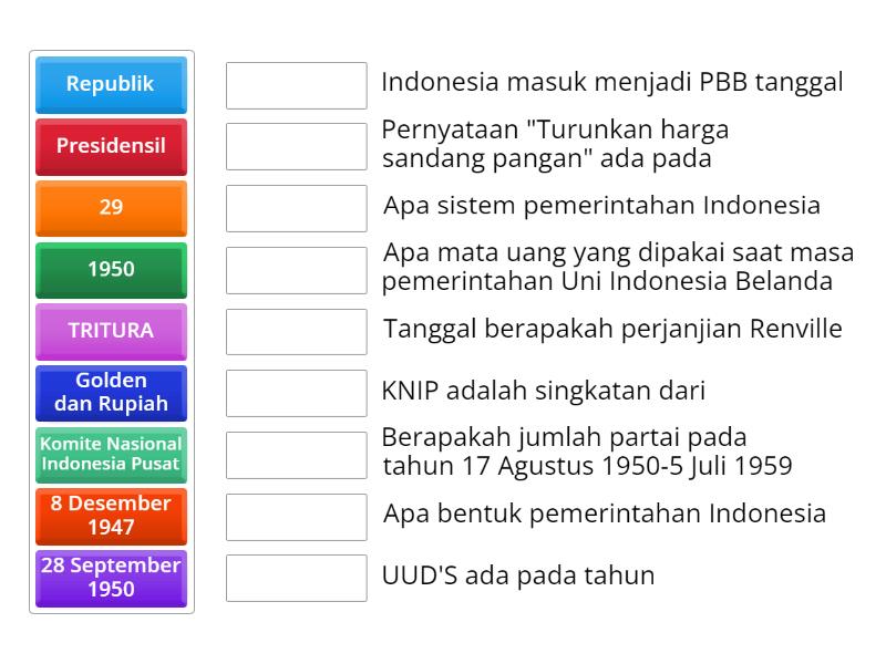 Soal PPKN Shelviana - Match up