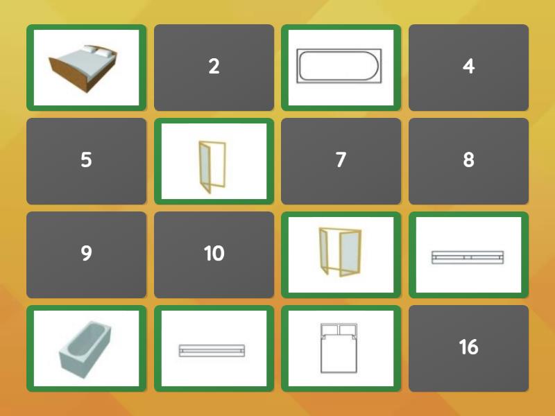 Simboli u građevinarstvu - Matching pairs