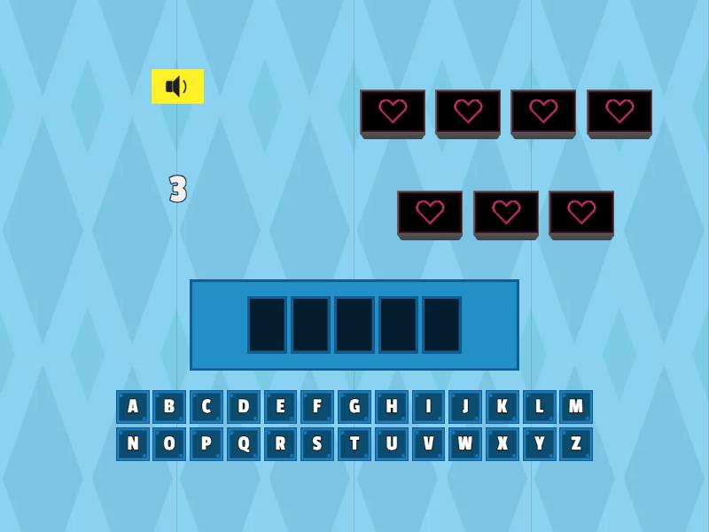 KIDS 5 - FINAL REVIEW - NUMBERS - Hangman
