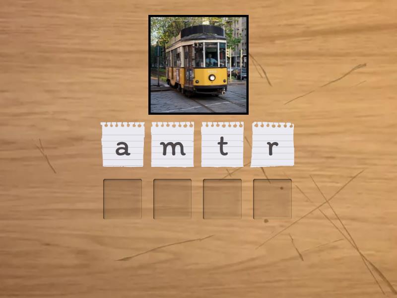 Transport - Anagram
