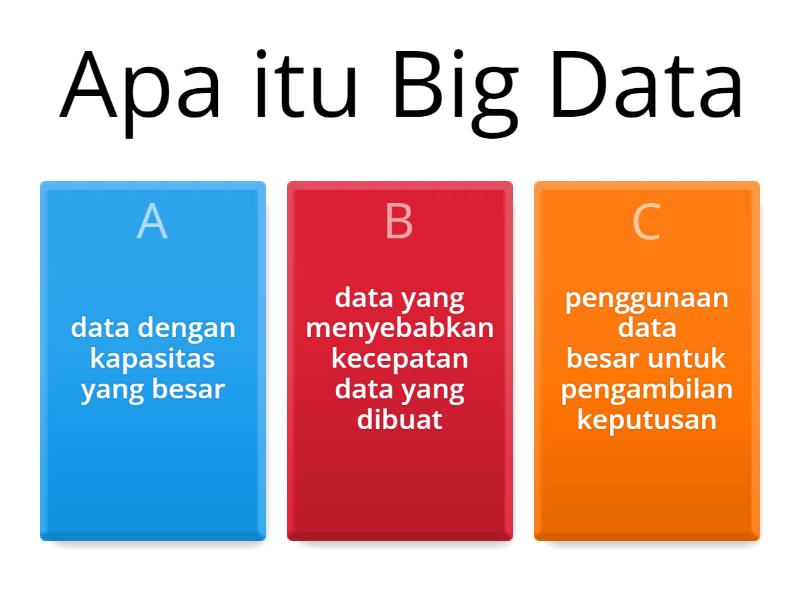 Big Data - Quiz