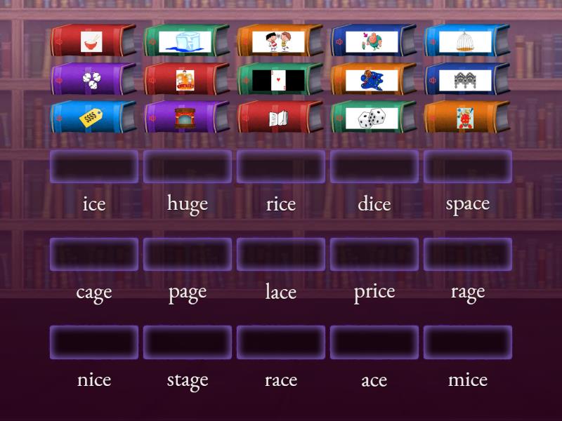 Unit 18.2 soft c & soft g - Une las parejas