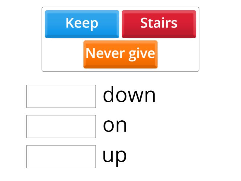 Grammer E - Match up