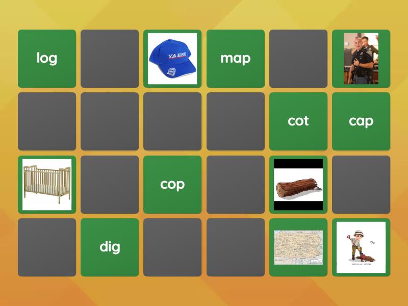 Phase 2 set 3 phonics - Matching pairs