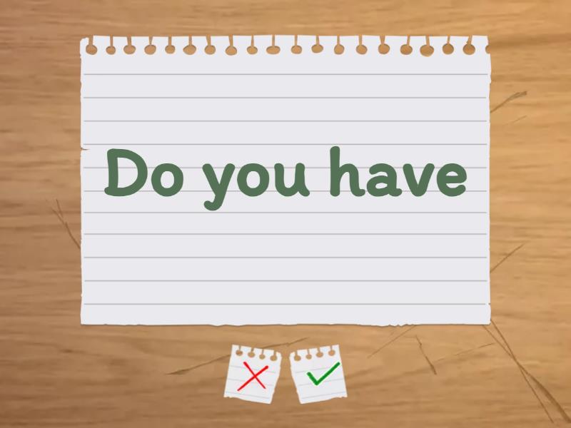 (2) Pedir una mesa / Ask for a table - Flash cards