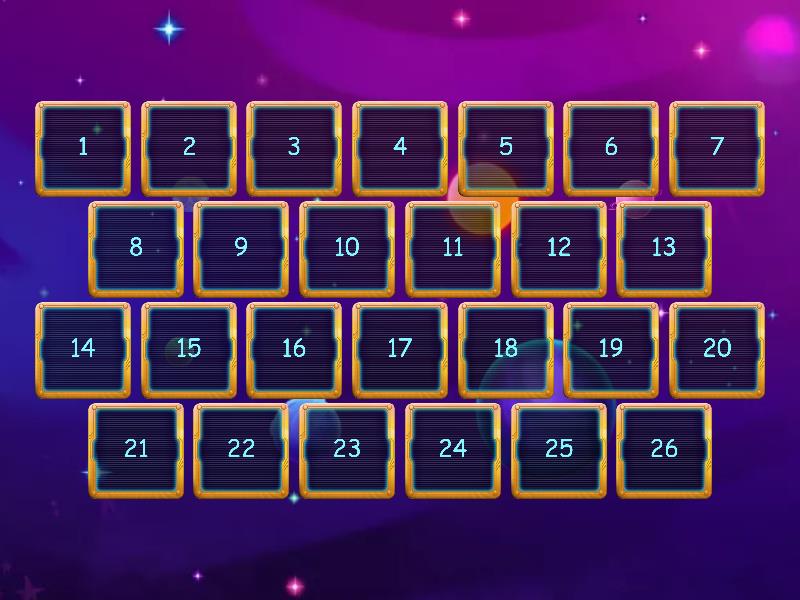 Irregular verbs Part 2 boxes - Open the box