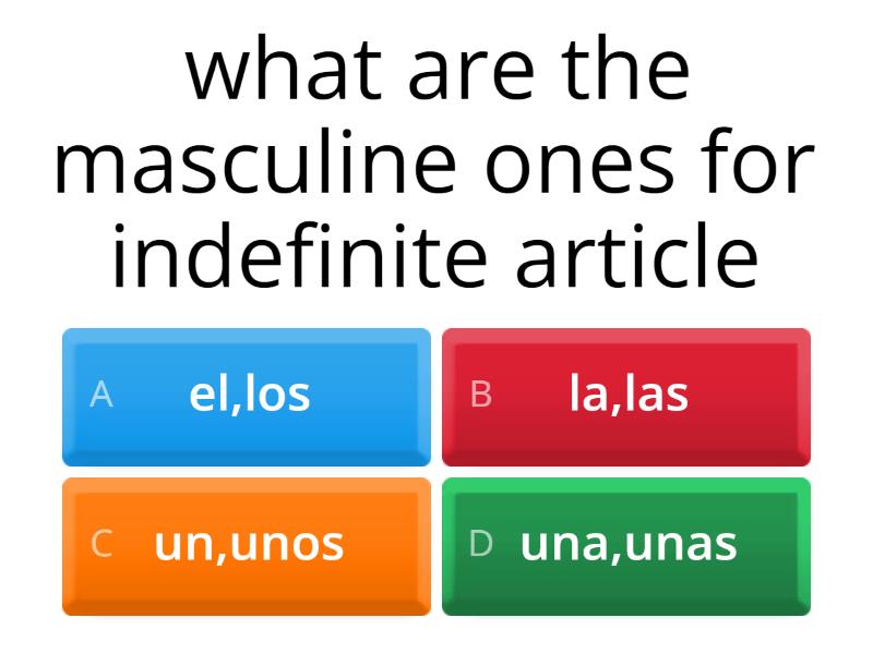 Articles and Plurals - Quiz