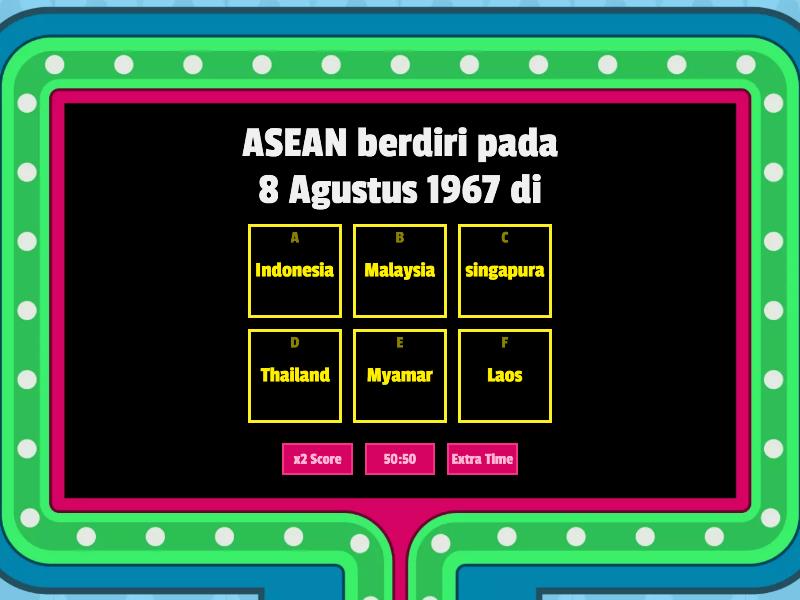 SOAL-SOAL ASEAN - Gameshow quiz