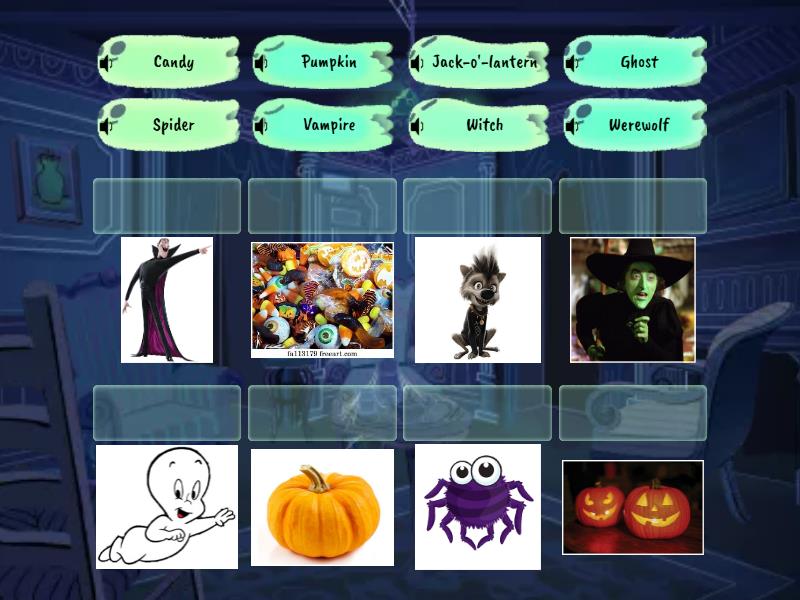 Halloween - Match up