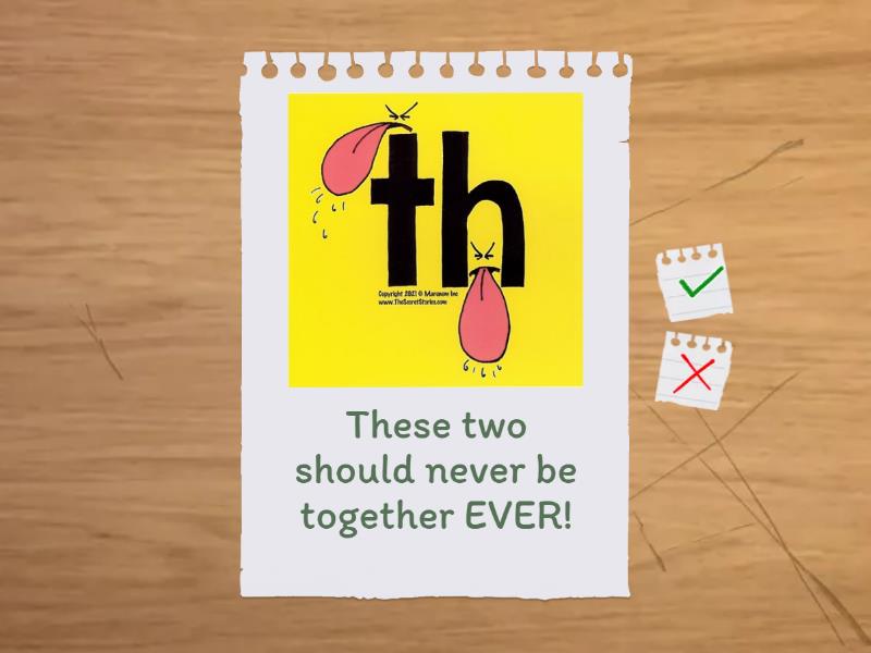 TH only - Flash cards