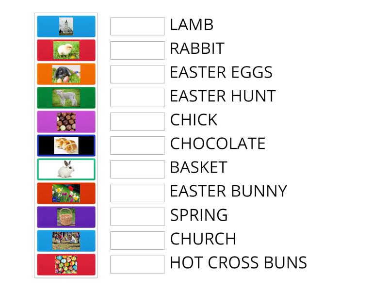 Easter - Match up