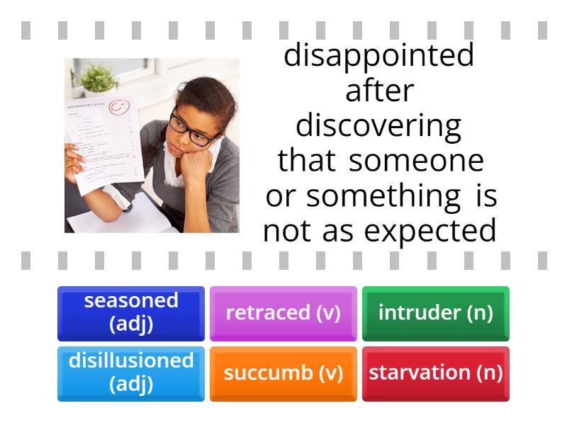 L6 Alh U6 Match The Glossary Words Find The Match