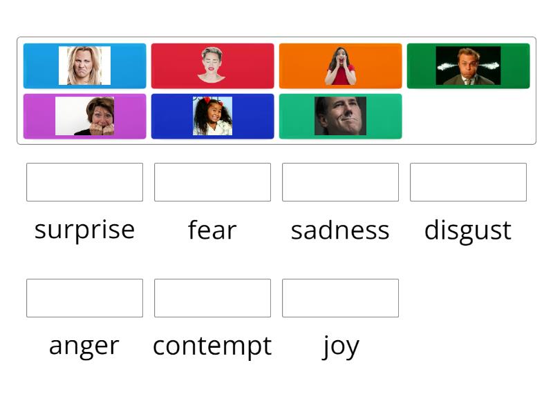 Basic emotions - Match up