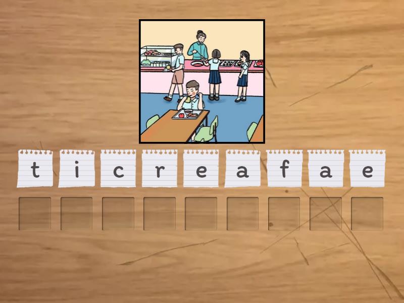 Daily routine - Anagrama