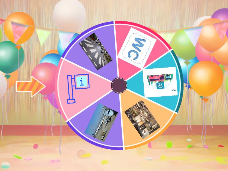 Real life - Spin the wheel