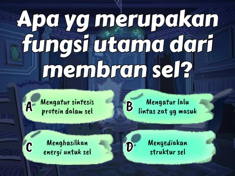 Pertanyaan Evaluasi Pemahaman Sisiwa Materi Struktur Dan Fungsi Sel - Quiz