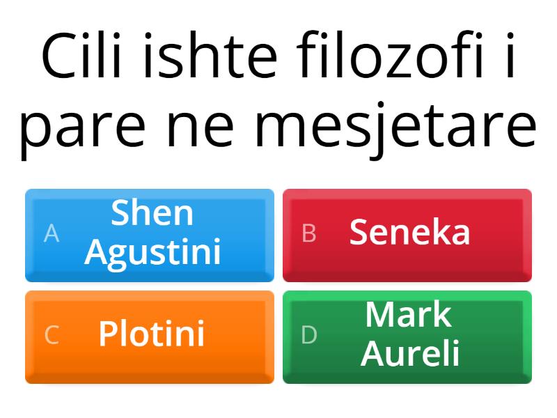 filozofia mesjete - Quiz