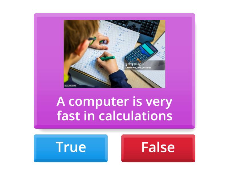Computers True Or False