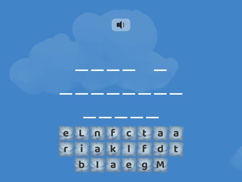 minecraft - Spell the word