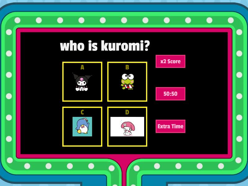 Sanrio Quiz Gameshow Quiz