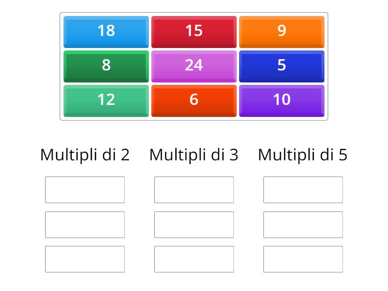 Multipli - Group sort