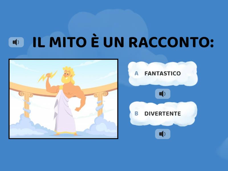 Il mito - Quiz