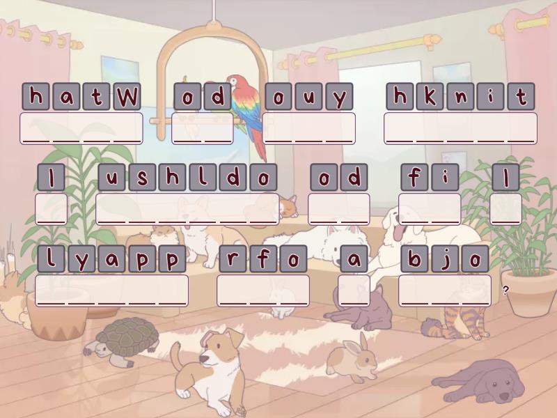 focus 2 unit 6.8 - Anagram